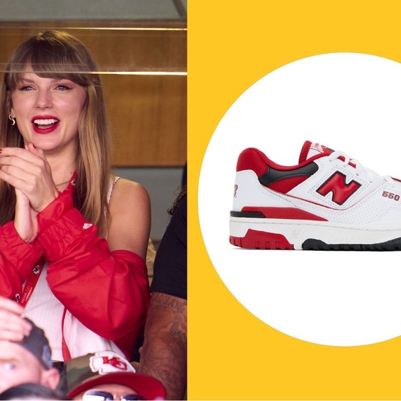 New Balance | Shoes | New Balance 55 Taylor Swift Red White Combo W 7 ...